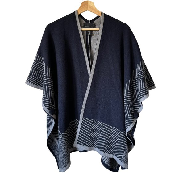 Adrienne Vittadini | Sweaters | Adrienne Vittadini Wool Poncho Cape ...